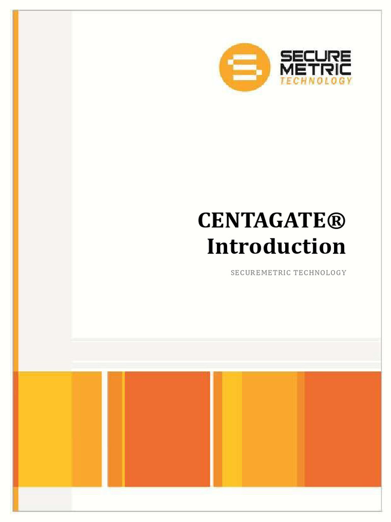 Centagate Introduction v1.6 | PDF | Radius | Mobile App