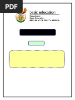 Sesotho Grade 11 p2 June | PDF | Languages Of Africa | Southern Africa