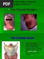 OSCE Thyroid Exam Guide | PDF | Thyroid | Neck