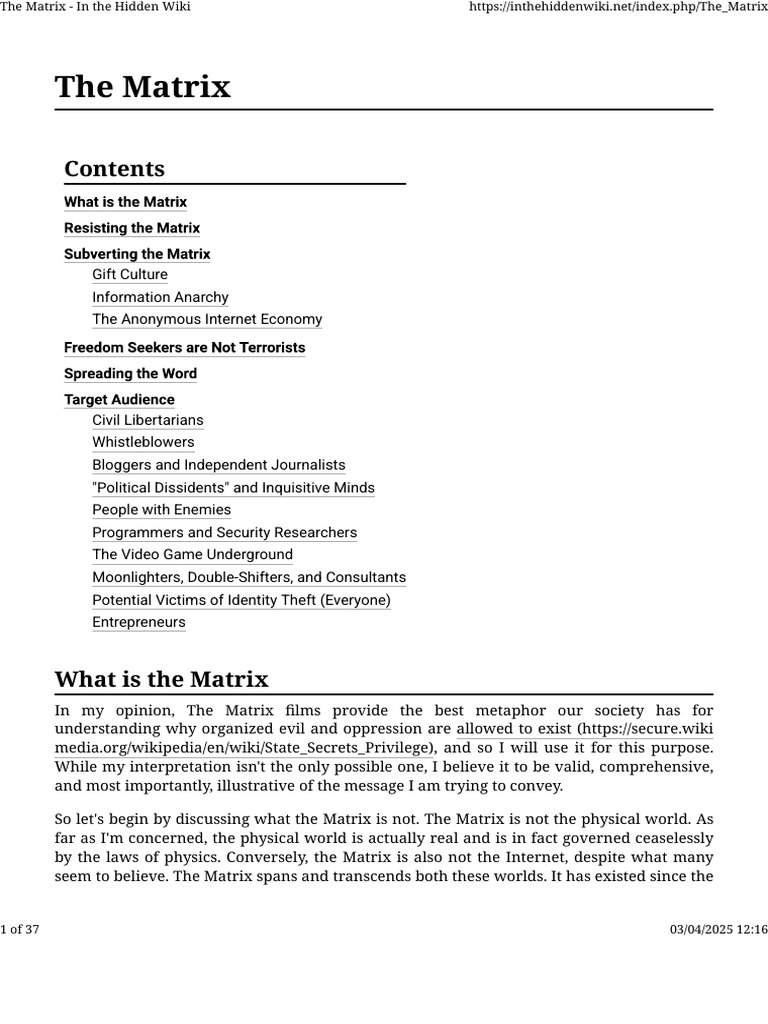 The Matrix: An Ethical Perspective | PDF | Utilitarianism | United ...
