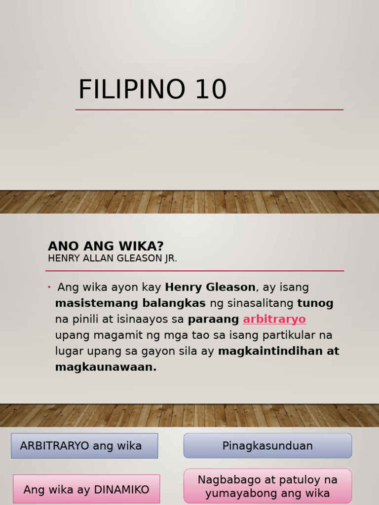 Wika | PDF
