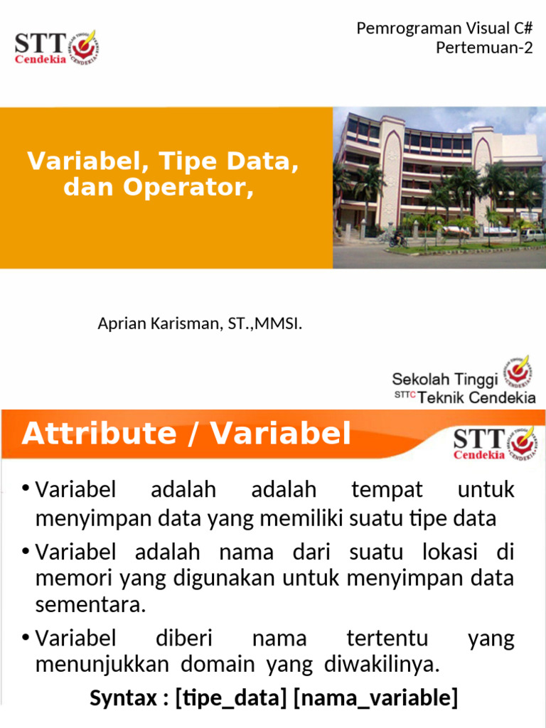 P2-Pemrograman Visual C# | PDF