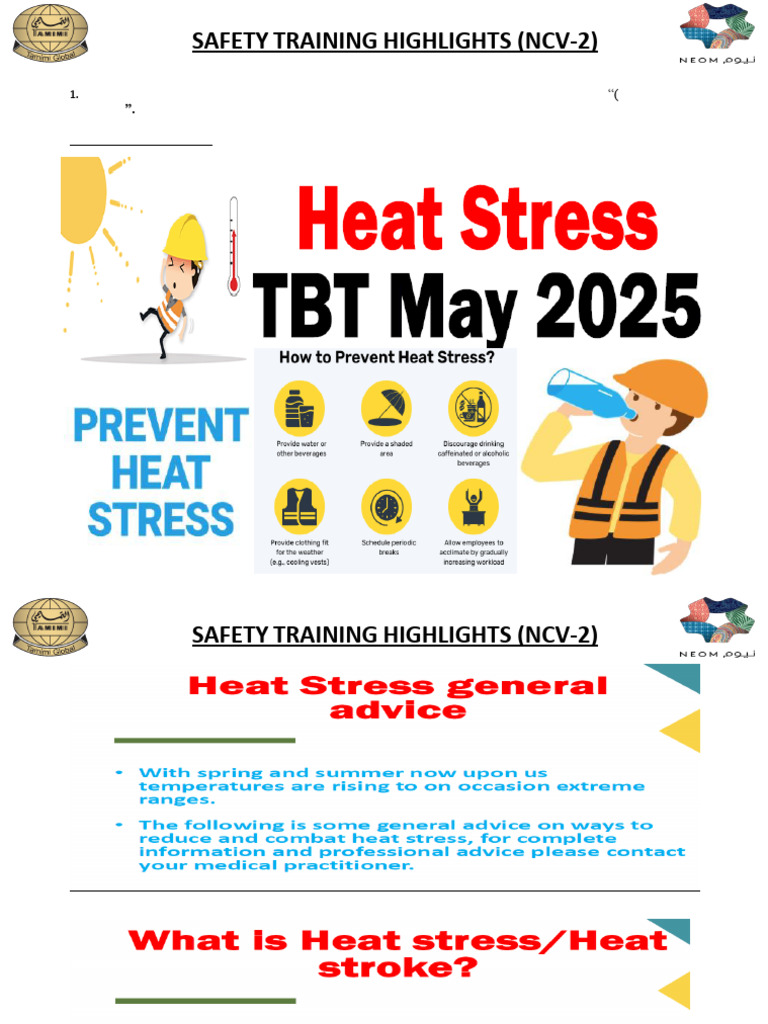 Heat Stress Training for Drivers | PDF