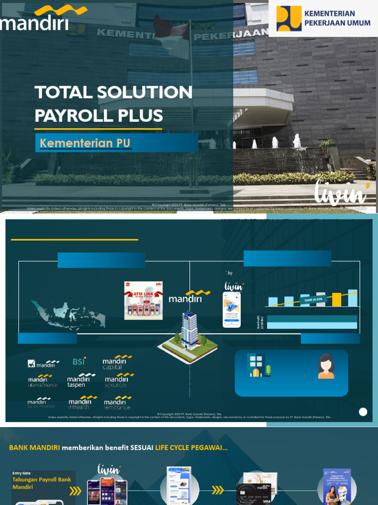 BANK MANDIRI - Mandiri - Payroll PUPR (Bina Marga) | PDF