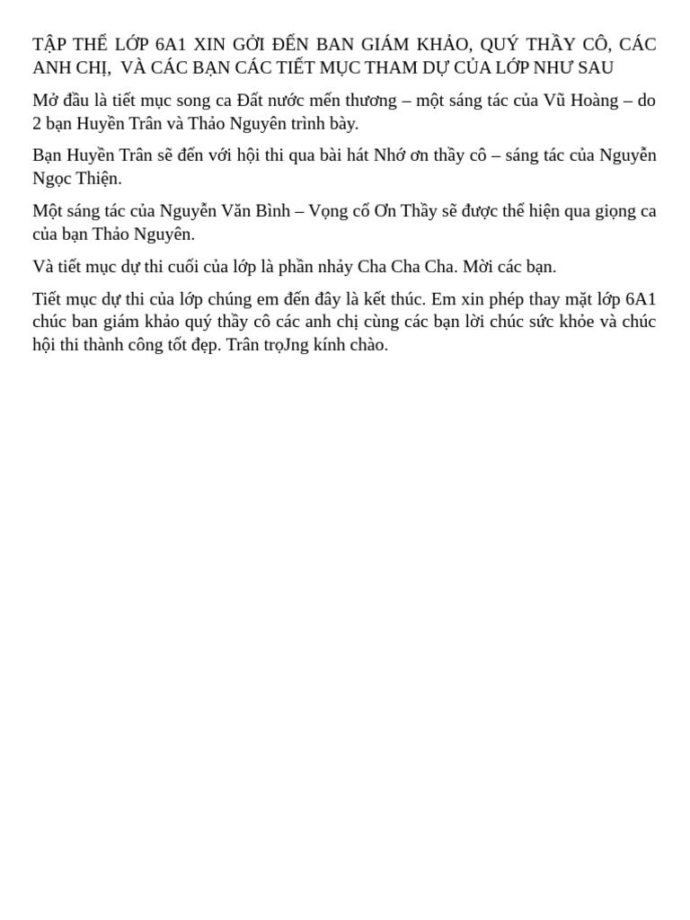 DCT Thi CMN 6a1 | PDF