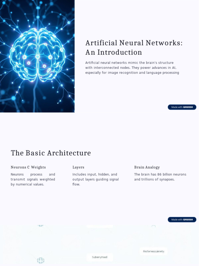 Artificial Neural Networks An Introduction | PDF | Artificial Intelligence | Intelligence (AI ...
