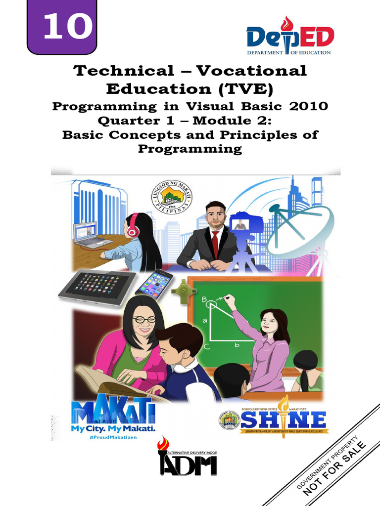 STUDENTCOPY10TVEProgramming q1 Module1 BasicConcepts | PDF | Programming | Computer Program
