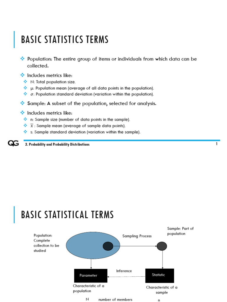 Section 2 Probability Slides | PDF | Probability Density Function | Probability Distribution