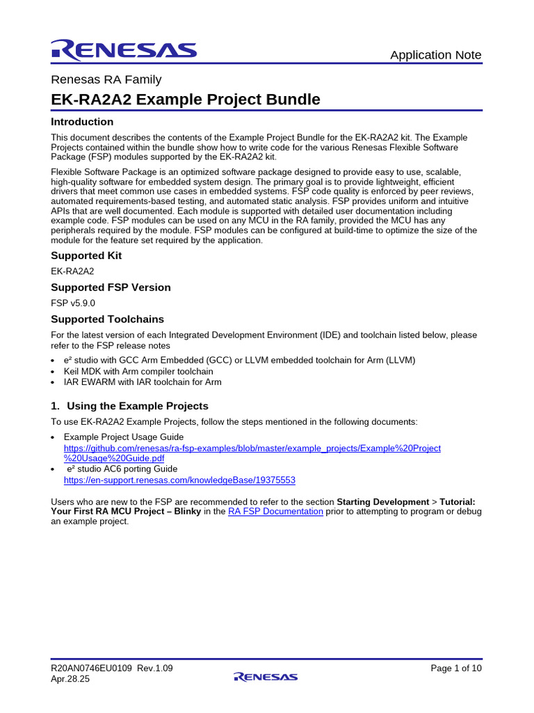 R20an0746eu0109 Ek Ra2a2 Exampleprojects | PDF | Computer Security ...