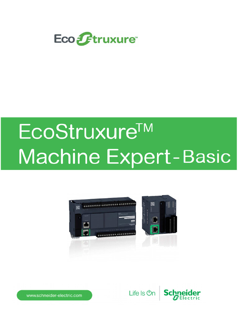 Manual Formacion Machine Expert Basic M221 V3 | PDF | Controlador ...