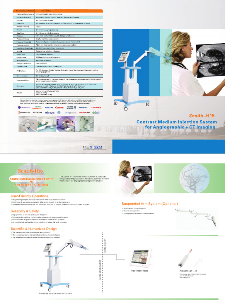 DSA Injector Zenith-H15 | PDF