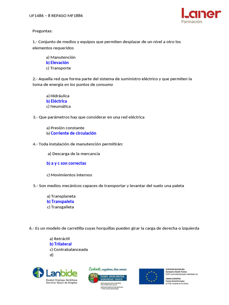 UF1486 - 8 EJERCICIOS REPASO EXAMEN FINAL Sol | PDF | Presupuesto | Business