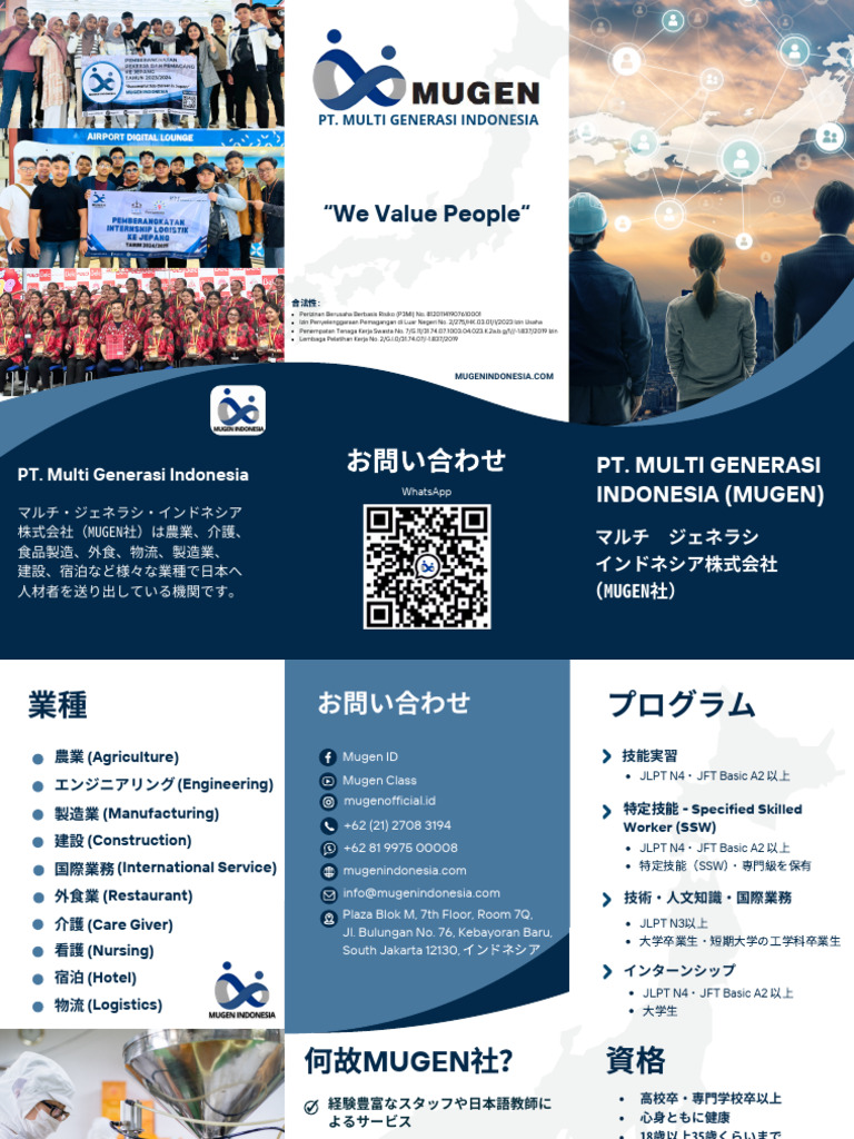 Brosur Mugen Japanese - Update | PDF