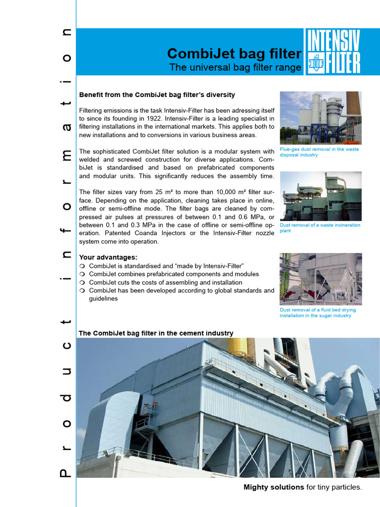 PI.09.002 GB View Bag Filter | PDF | Mechanical Engineering | Materials