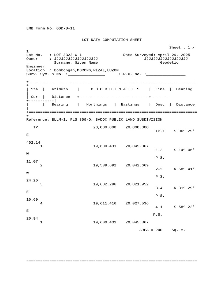 Lot 1 | PDF