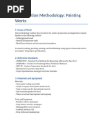 Method Statement for Painting Works | PDF | Paint | Materials