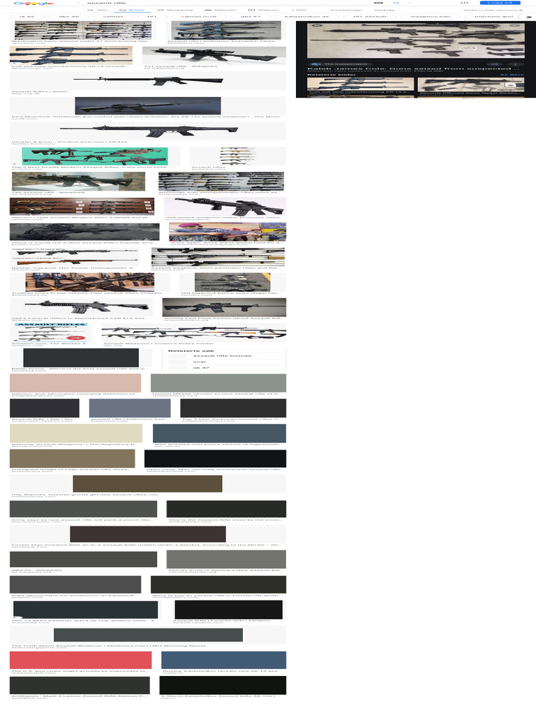 Assault Rifles Overview and Trends | PDF | Firearms | Projectile Weapons