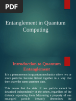Entanglement and Non-Locality in Quantum Systems | PDF | Quantum ...