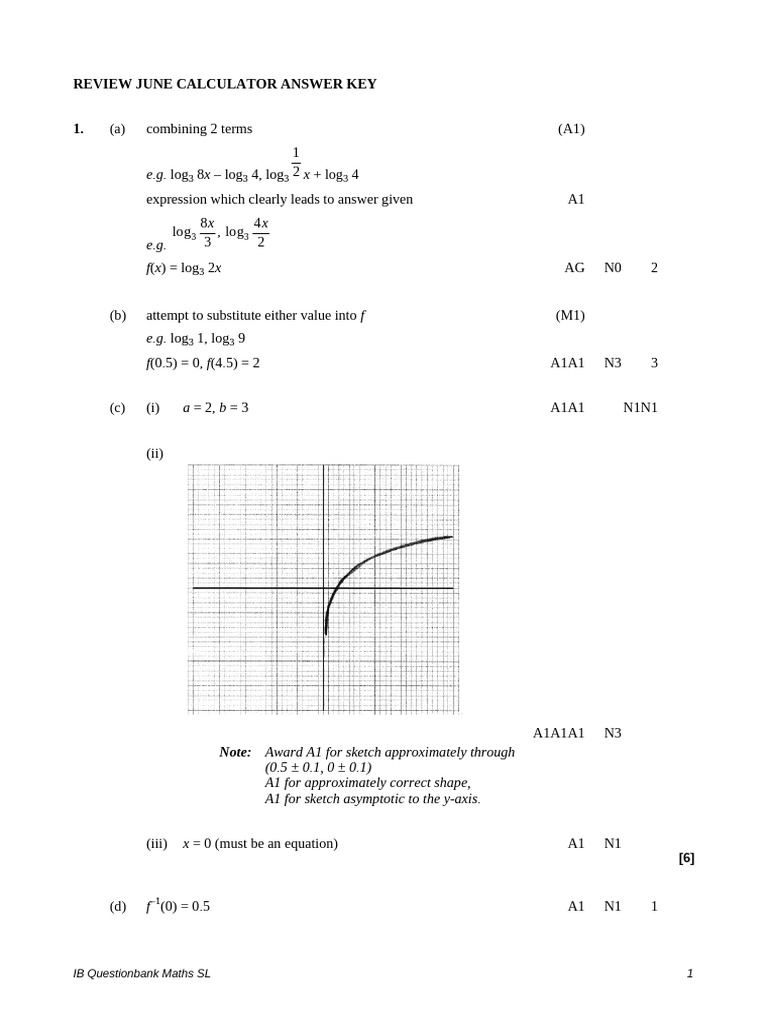 Review June Calculator 2020.key 1 | PDF | Asymptote | Normal Distribution