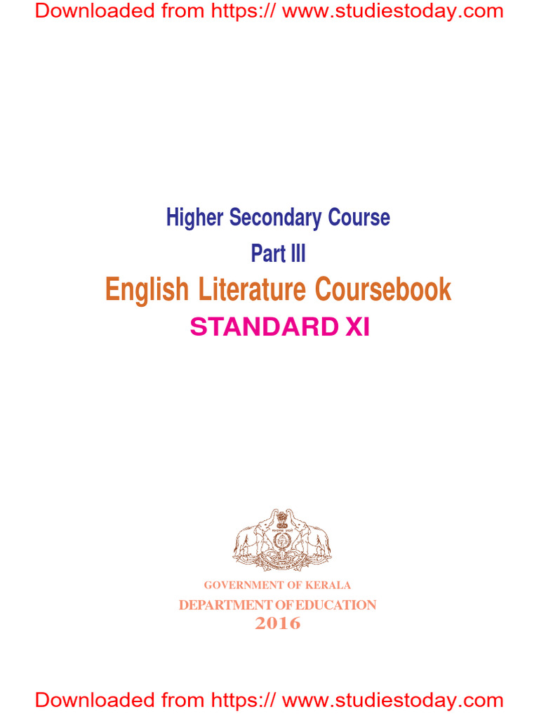 Class 11 English Literature Overview | PDF | Poetry | Rabindranath Tagore
