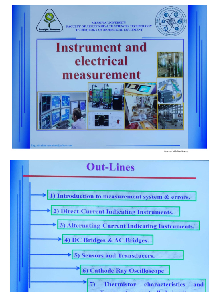 Lec 1 Measurement | PDF
