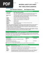 Rockwool MSDS | PDF | Sodium | Firefighting