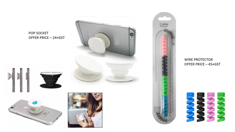 Pop Socket Offer Price - 24+Gst | PDF