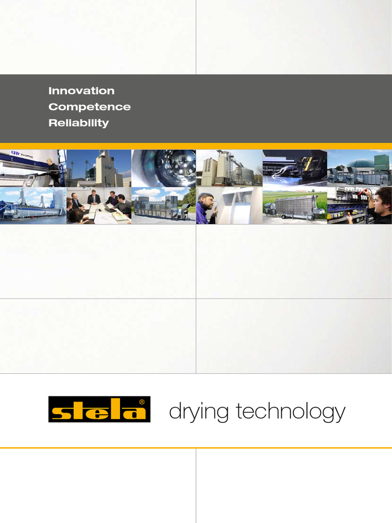 STELA Drying Technology Overview | PDF | Clothes Dryer | Heat Exchanger