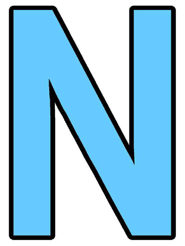 Buchstabe - Letter N | PDF