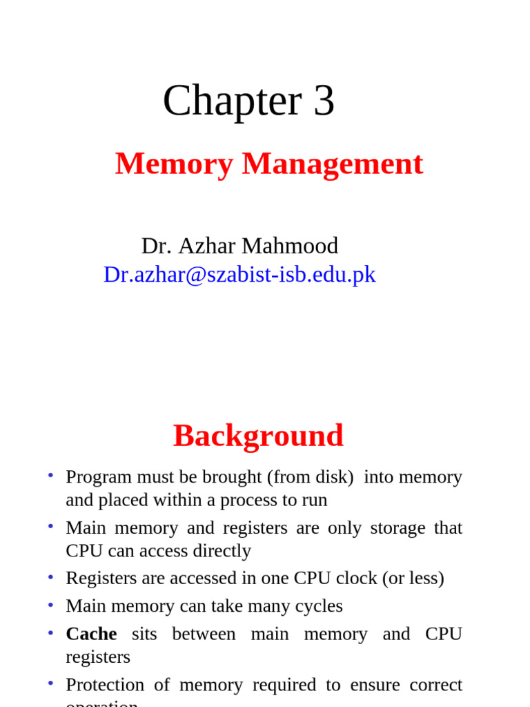 Memory Management Techniques Explained | PDF | Computer Data Storage ...