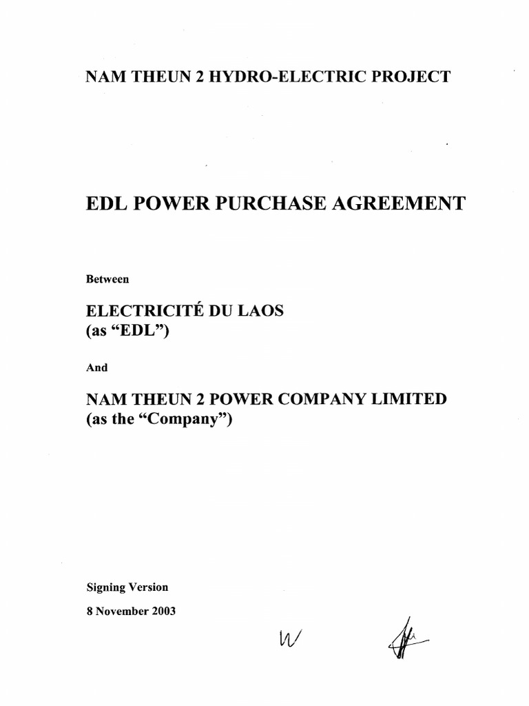 NTPC Edl Ppa | PDF