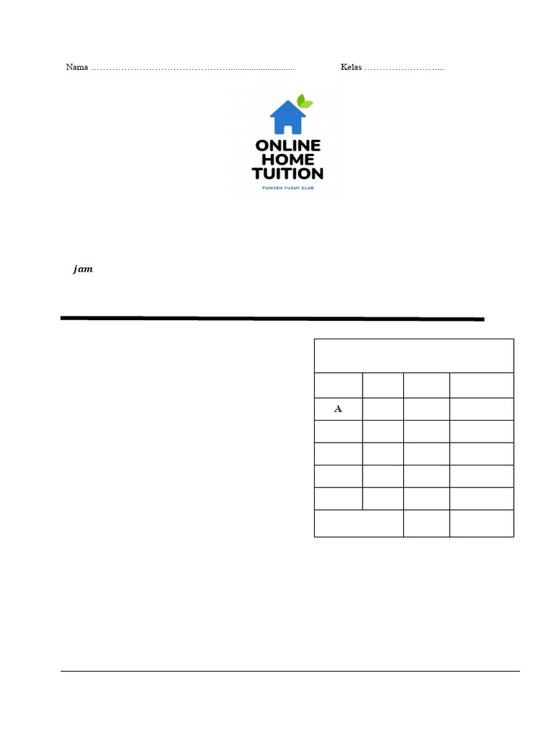 Math Tahun 2 Pdf