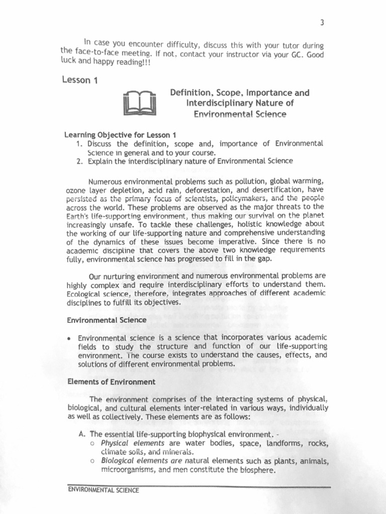 GEEC 101 Lesson 1 | PDF