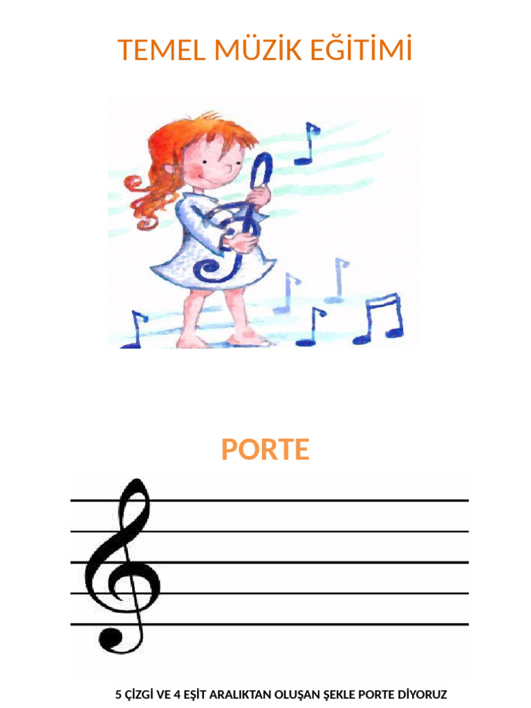Sinif Muzik Nota Yerleri 1 1 | PDF