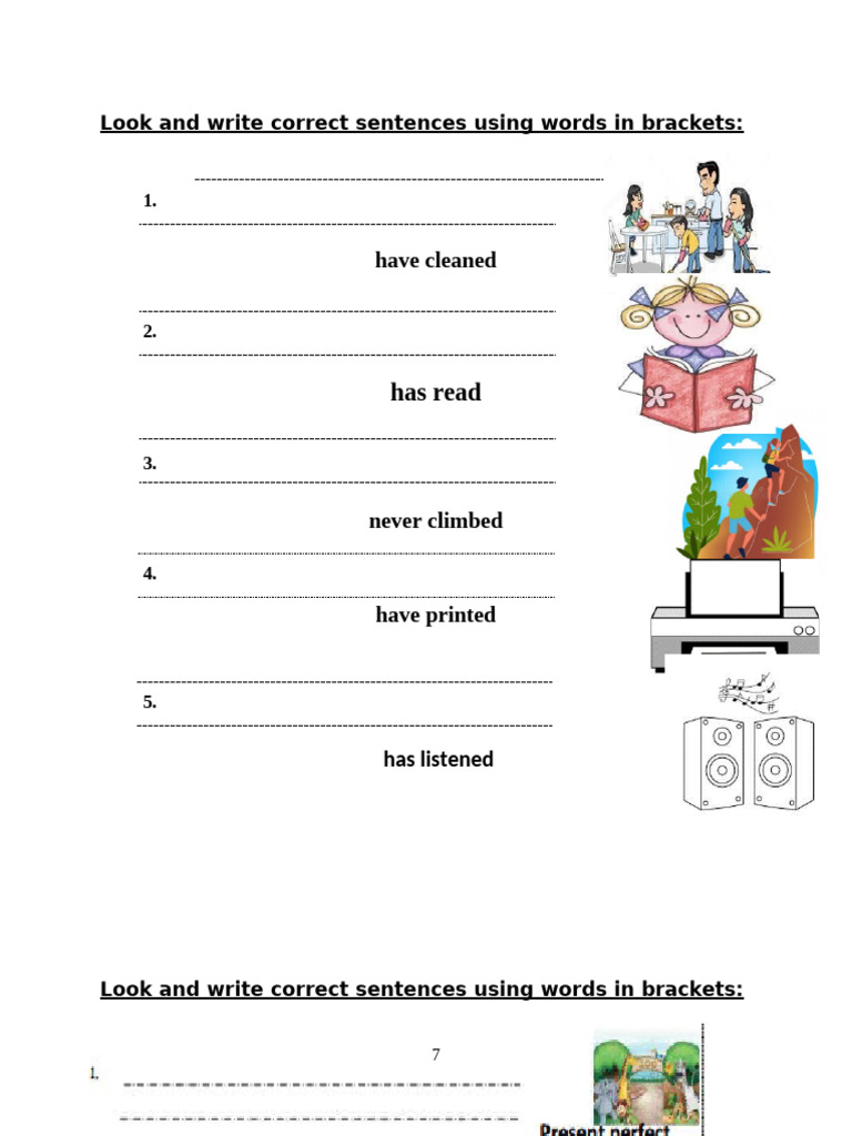 Sentence Construction and TV Program Essay | PDF