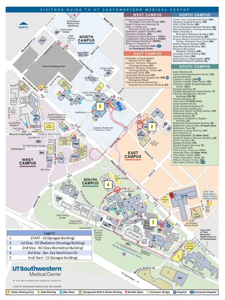 South Campus Route Map | PDF