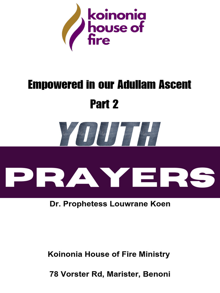 Empowered in Our Adullam Ascent | PDF | Jesus | Prayer