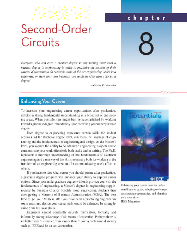 2nd Order Circuit | PDF