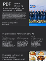 Ang 17 Sustainable Development Goals NG United Nations | PDF