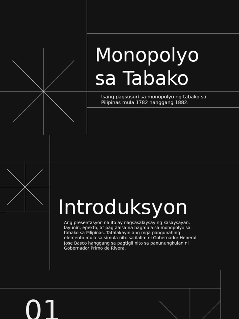 Monopolyo Sa Tabako - M1 | PDF