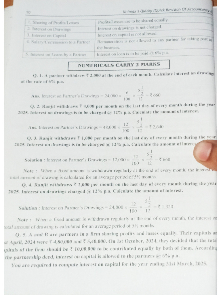 Class 12th Accounts CHP - 1 (Basic Concepts) | PDF