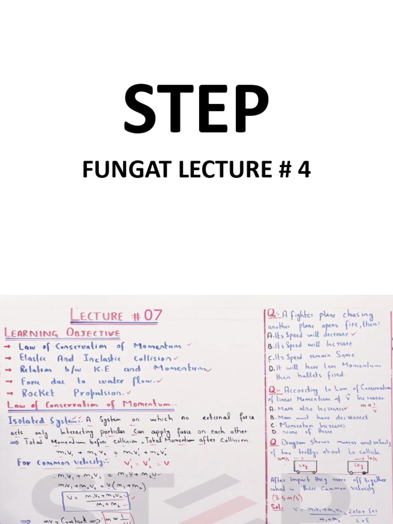Step FUNGAT Lecture 4 | PDF