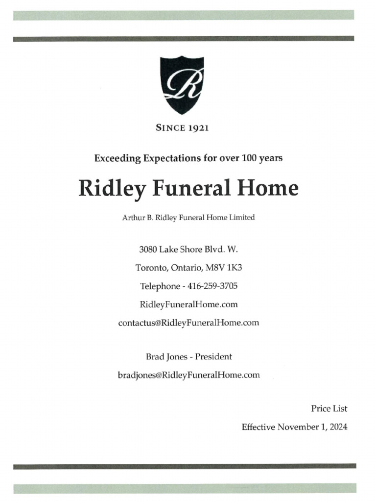 Nov. Price List - Ridley 2024 | PDF