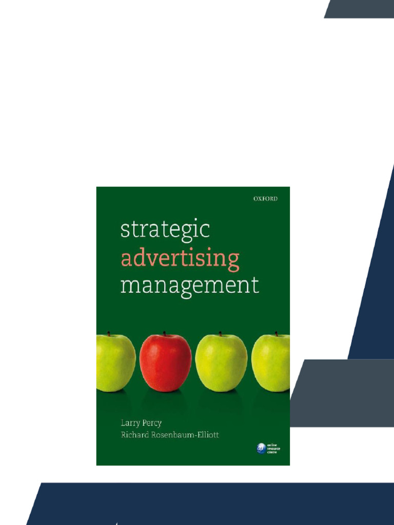 Strategic Advertising Management 4th Edition by Percy Elliott Wei Zhi ...