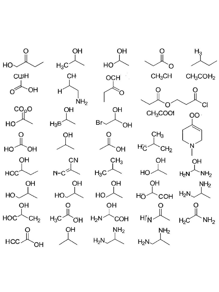 Iupac Practice Sheet | PDF