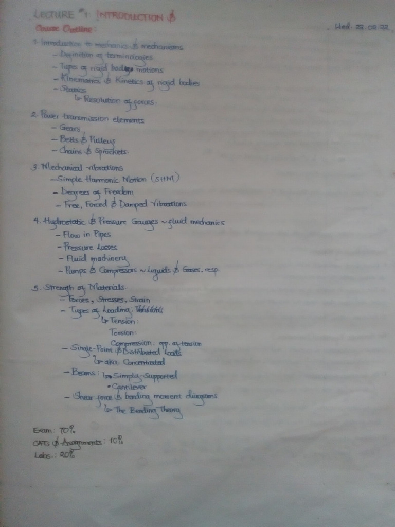 FME L01 - RB Motions | PDF