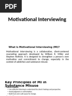 Motivational Interviewing Cheat Sheet | PDF