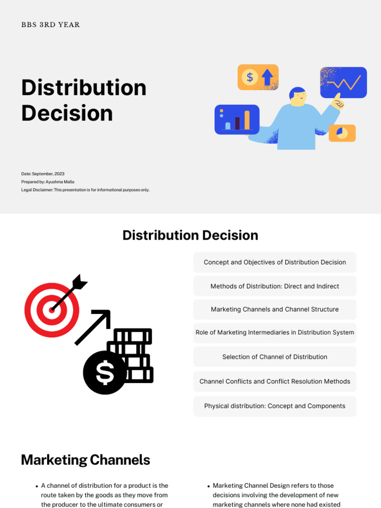 Unit 9 Distribution Decision | PDF | Logistics | Retail