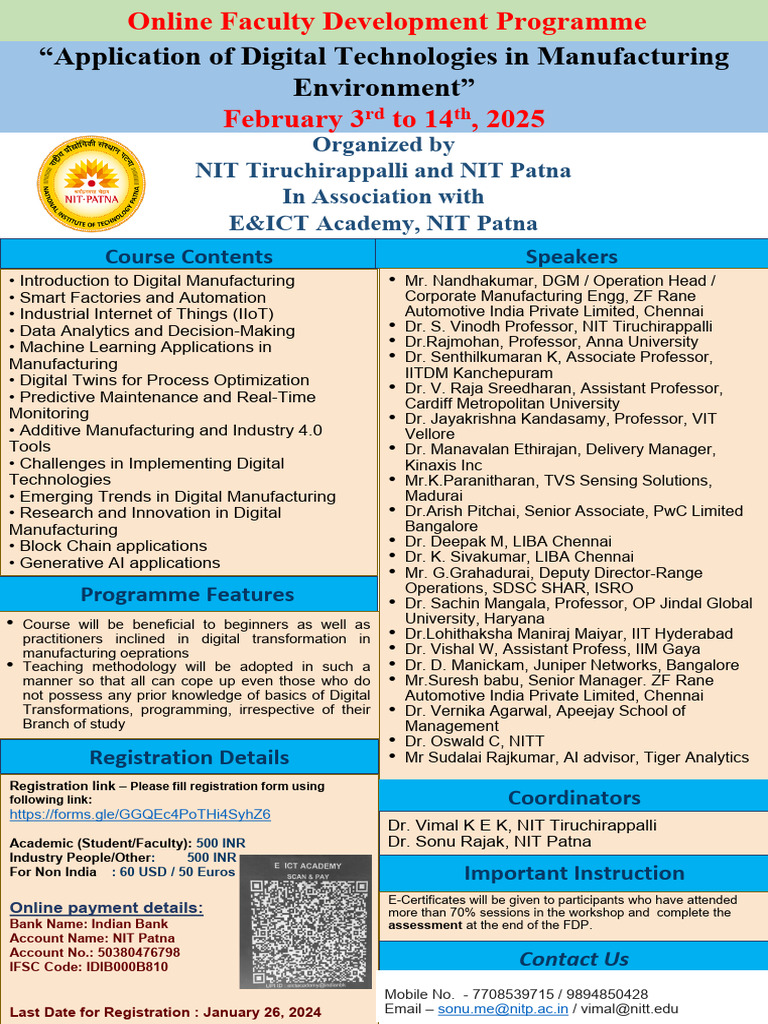 Digital Technologies - Joint FDP | PDF | Business | Computing