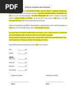 Interim Certificates Compliance Checklist | PDF